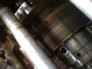 Oil Refinery Storage Tank Inlet Pipe Threading - In-situ