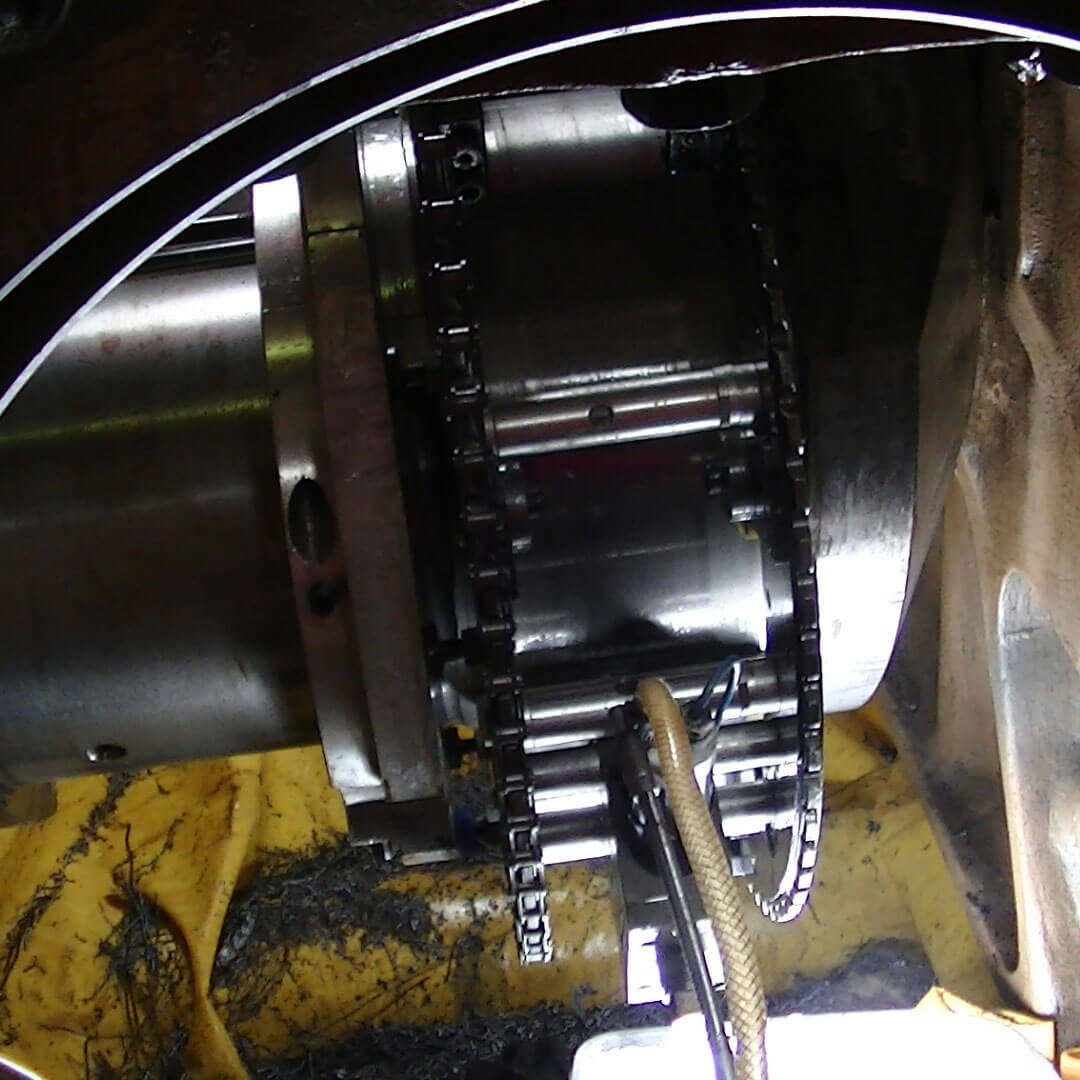 Emergency Crankpin Machining | In-Situ Crankshaft Machining Repair