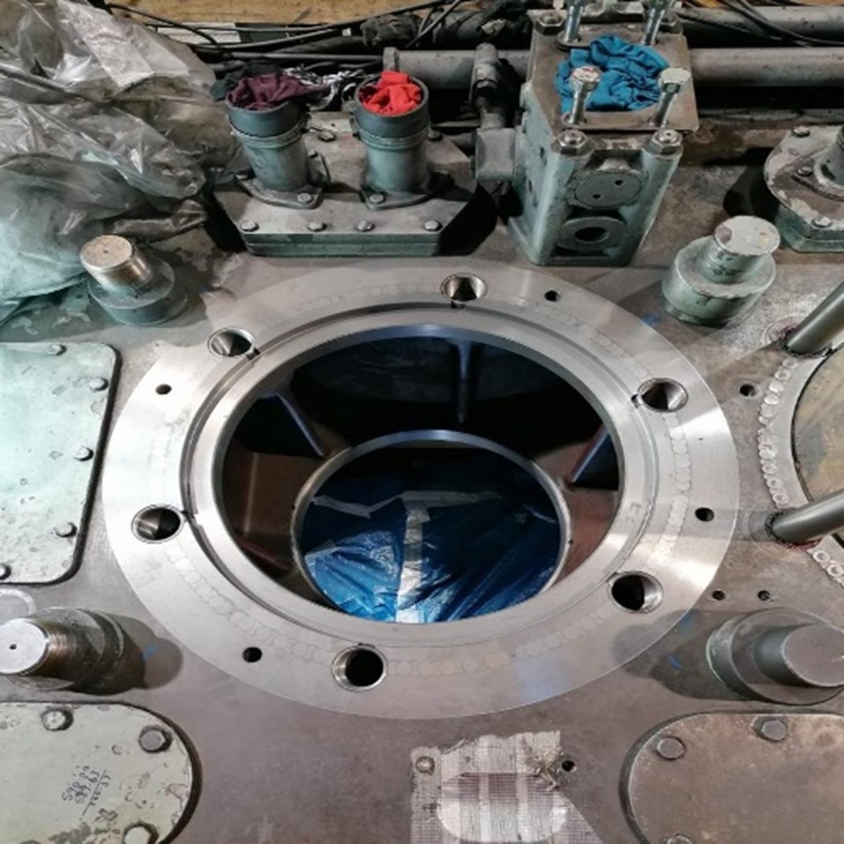 Case Study: Metal Stitching Repair Salvaging Scrap Engine Block | In ...